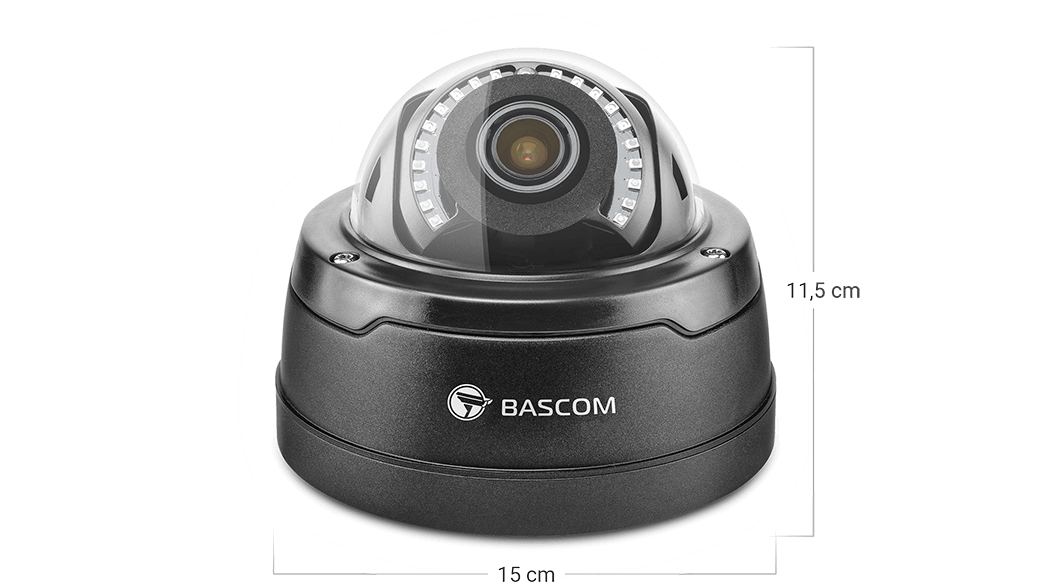 Caméra dôme filaire PRO - Bascom